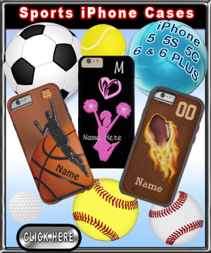 Cool Personalized Sports iPhone Cases – Gifts for Creative People